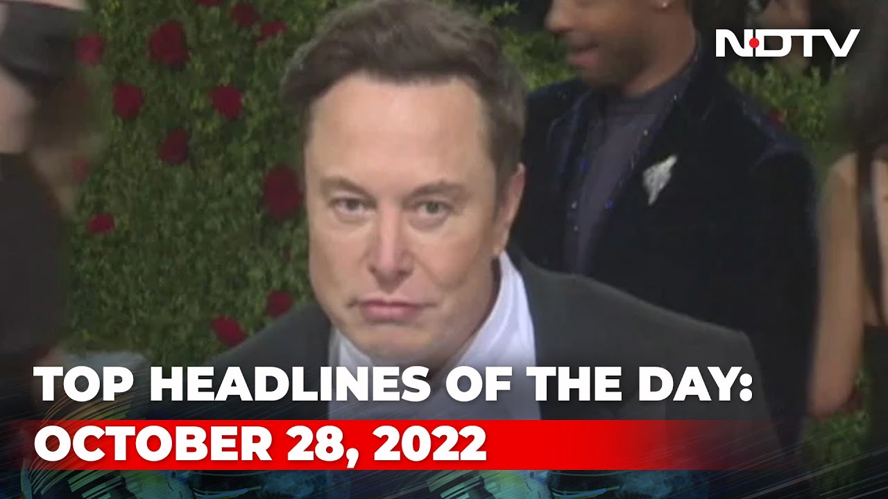 Top Headlines Of The Day: October 28, 2022 - YouTube