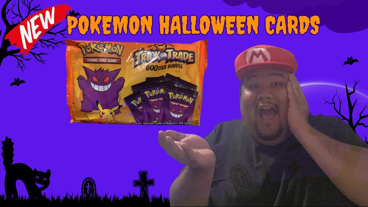New Halloween Pokemon Cards - YouTube