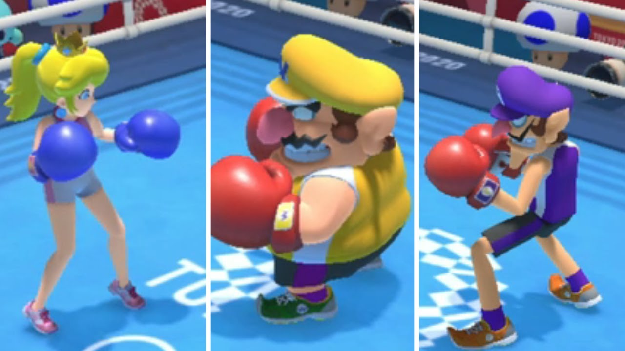 MARIO & SONIC AT THE OLYMPIC GAMES TOKYO 2020 Peach Boxing # 11 - YouTube