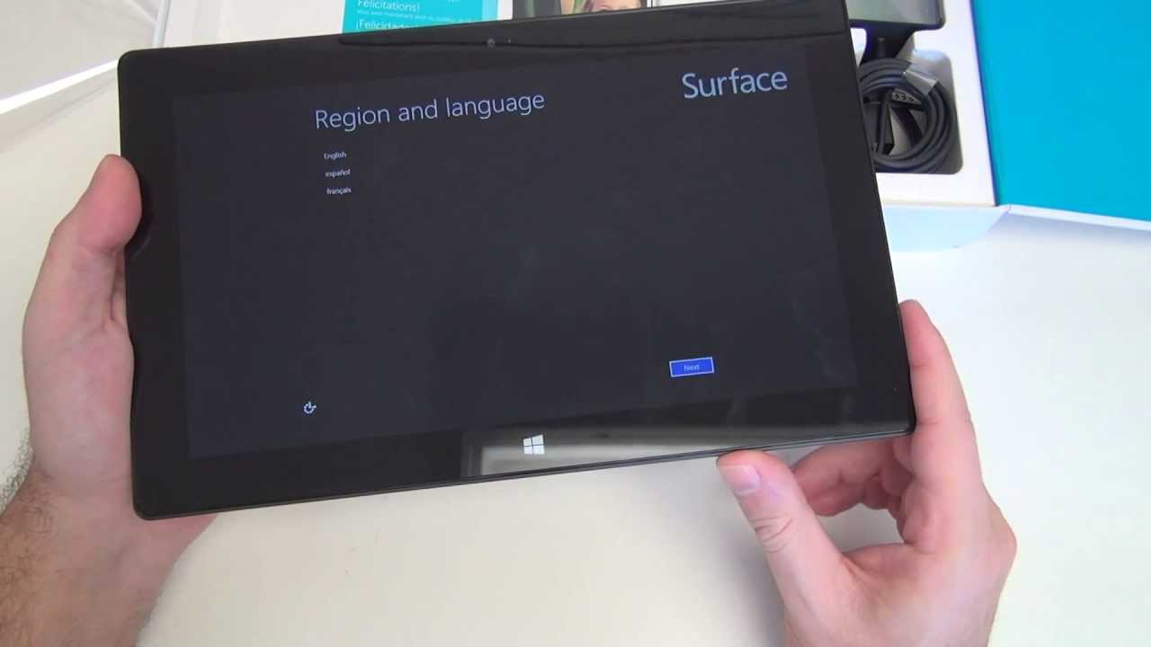 Microsoft Surface Pro 2 Unboxing - YouTube