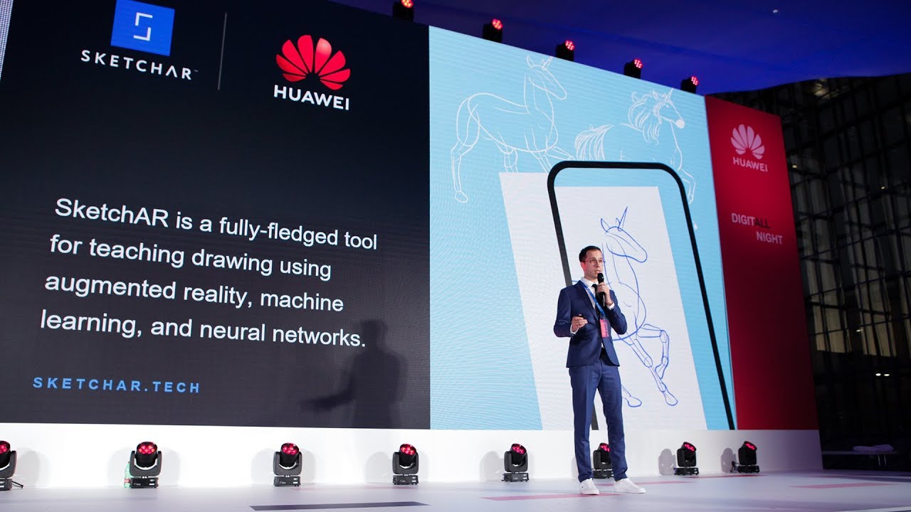 Huawei eco Connect Europe 2018. Strategic partnership of SketchAR with ...