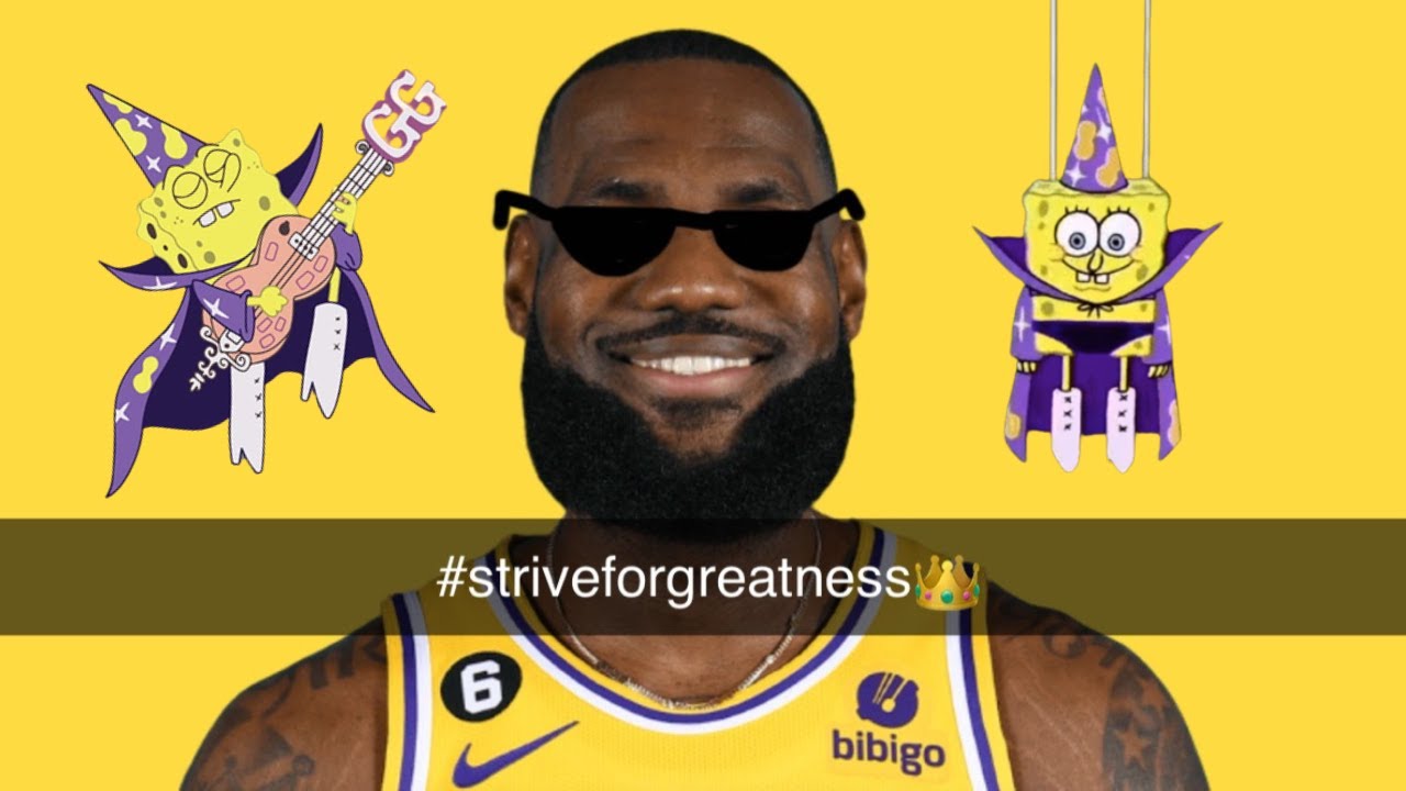 LeBron James is a Goofy Goober - YouTube