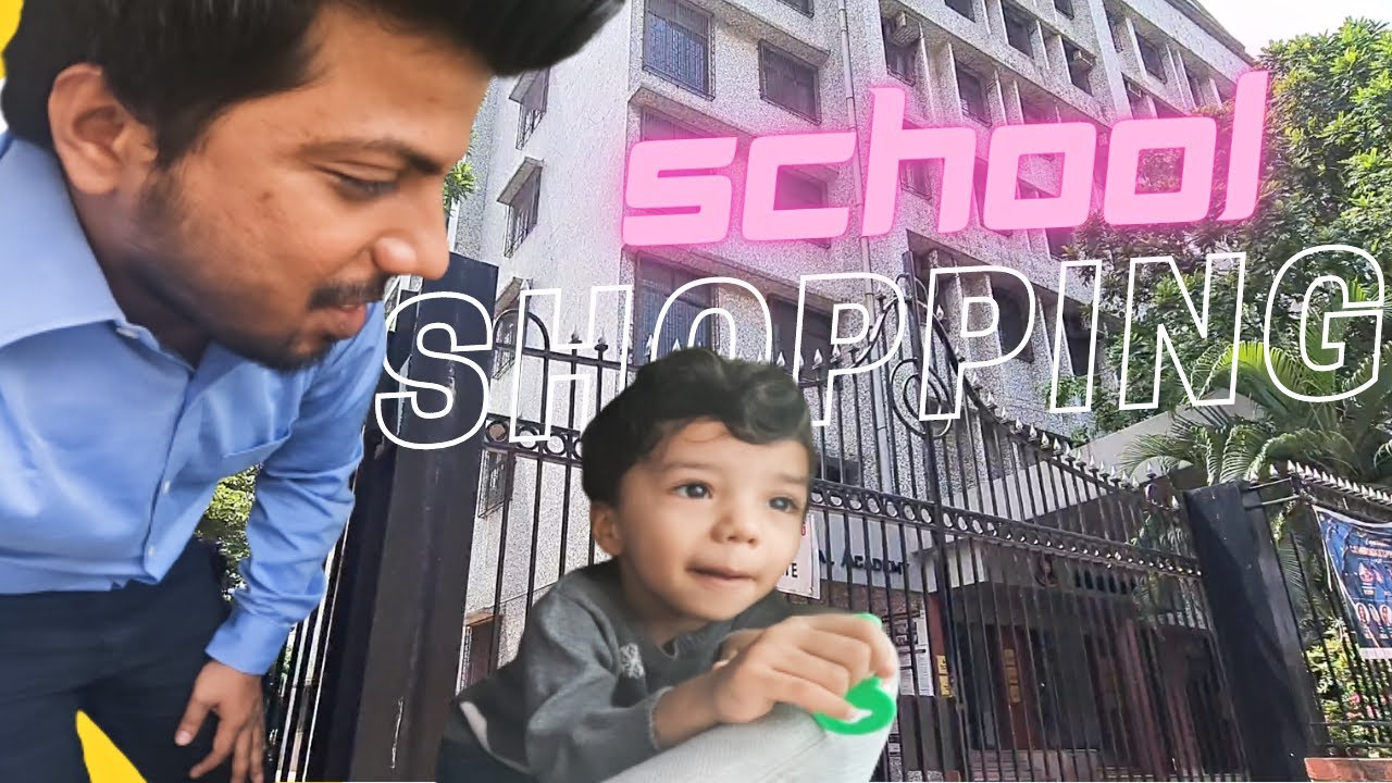 Reyu च्या School ची तयारी झाली चालू 🥰😊 I School Shopping I DPGA Panvel ...