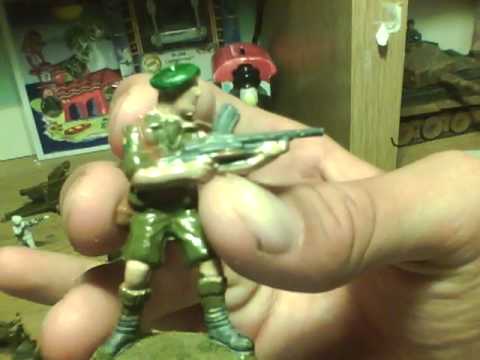 Custom Painted Plastic army men - YouTube