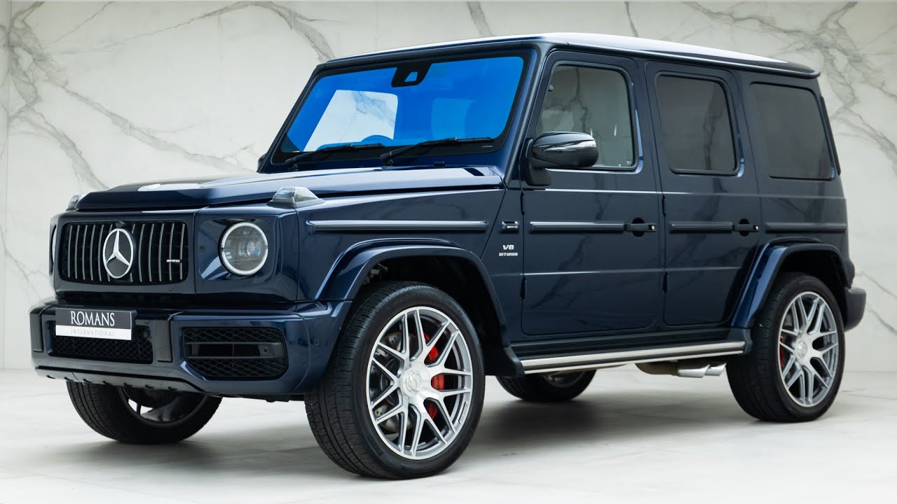 2022 Mercedes AMG G63 Carbon Edition - Cavansite Blue Metallic ...