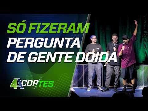 As perguntas MAIS ALEATÓRIAS do show - Cortes 4 Amigos