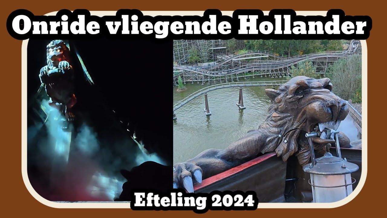Onride Vliegende Hollander + wachtrij [Efteling 2024] - YouTube