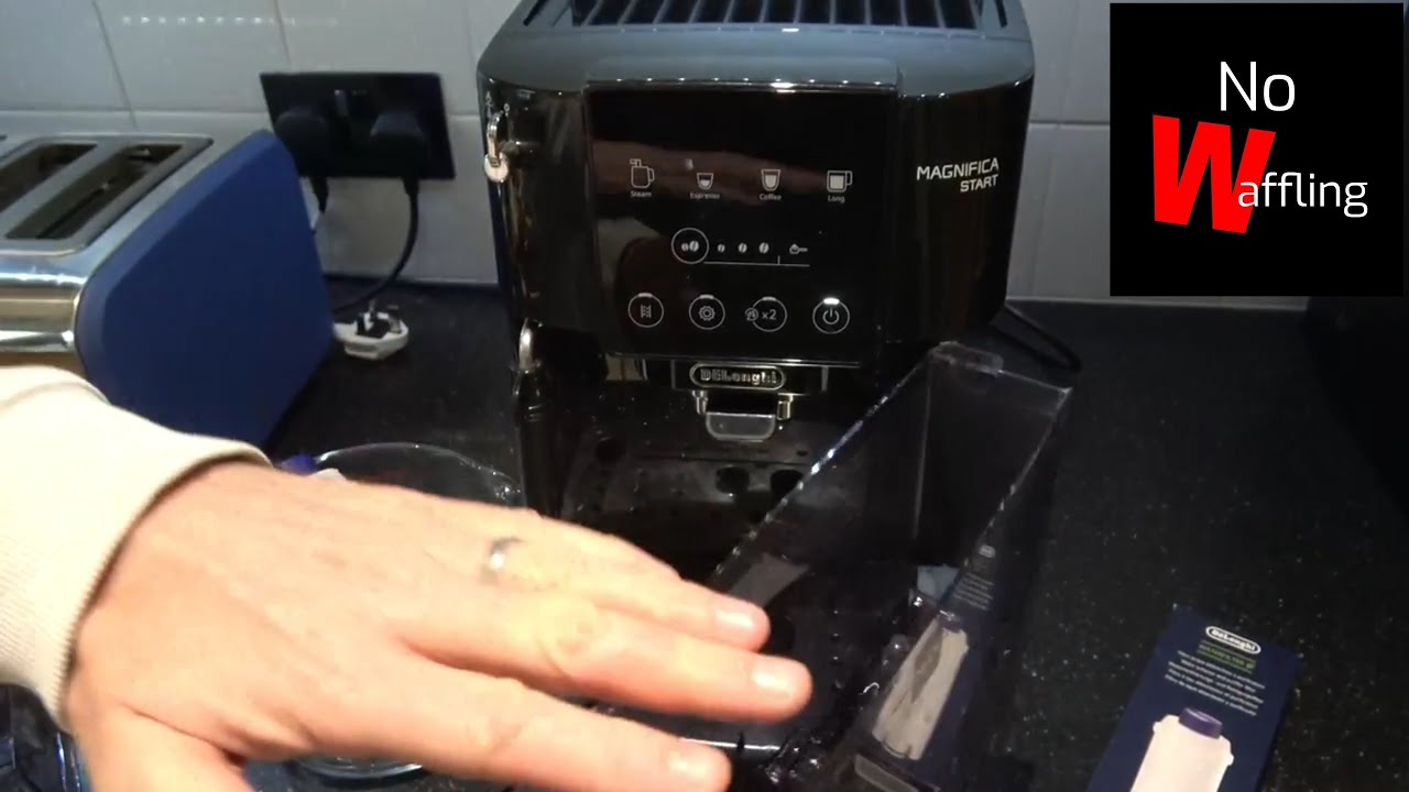 How to DEACTIVATE Red Water Filter Light Reminders Delonghi Magnifica ...