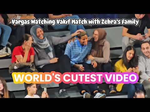 Melissa Vargas Zehra Güneş'in Ailesiyle Vakıfbank- Le Cannet Maçını Takip Ediyor #volleyball 