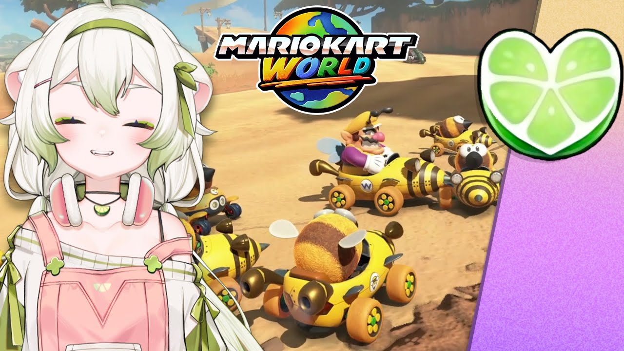 Bees Only! || Laimu plays Mario Kart World with Chat - YouTube