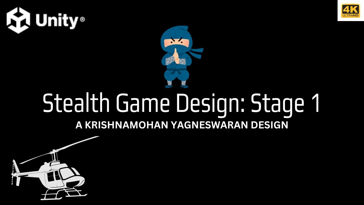 Stealth Game Design : Basic Level Creation in Unity - Stage 1 - YouTube