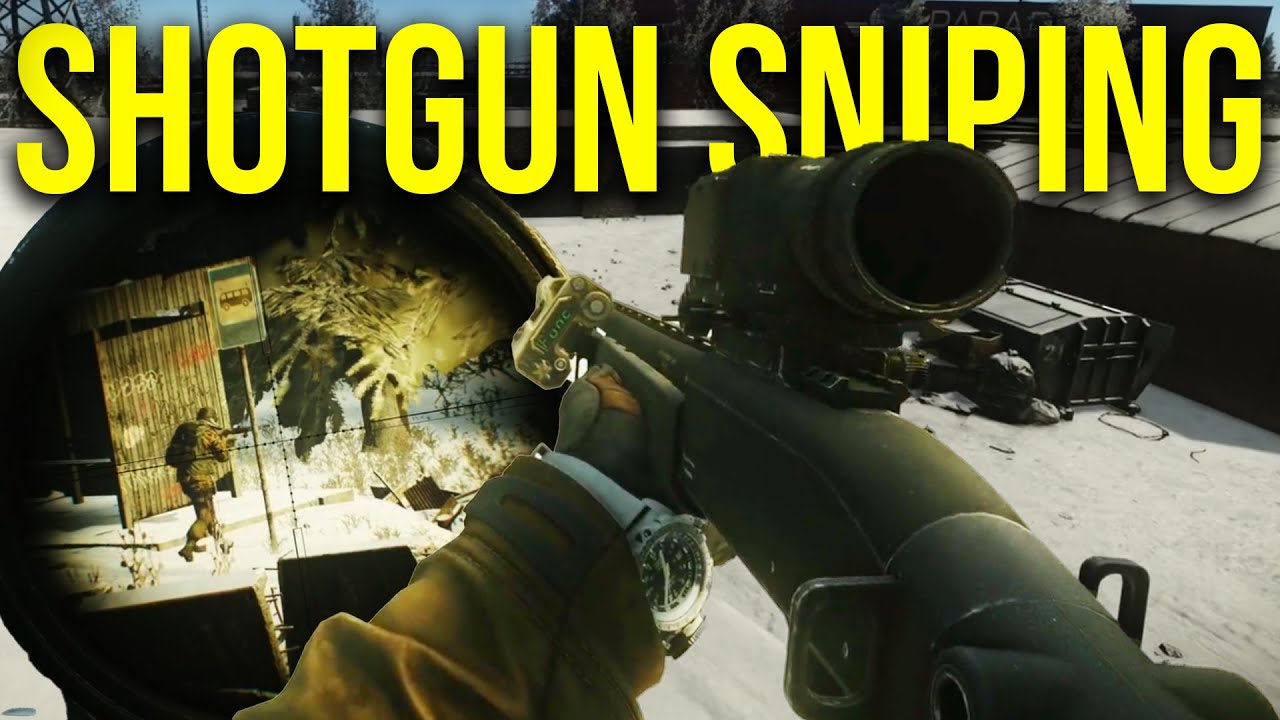 Insane Shotgun Sniper - Escape From Tarkov - YouTube