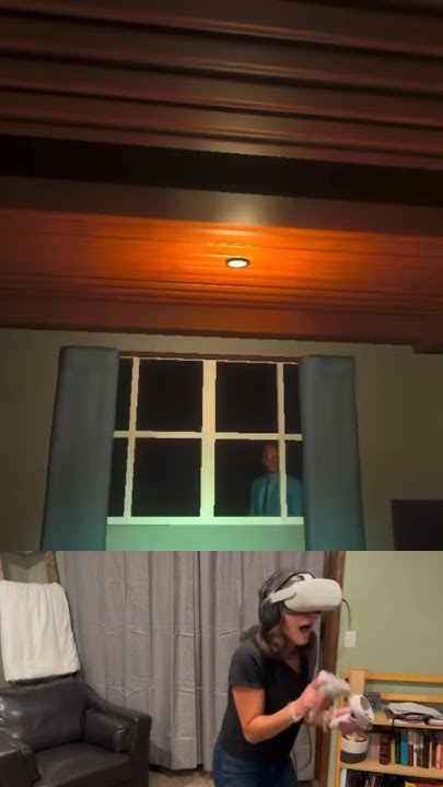 Wife Plays My Vr Horror Game Unity3d Gaming Indiedev Phasmophobia Vr Unitysoftware Youtube