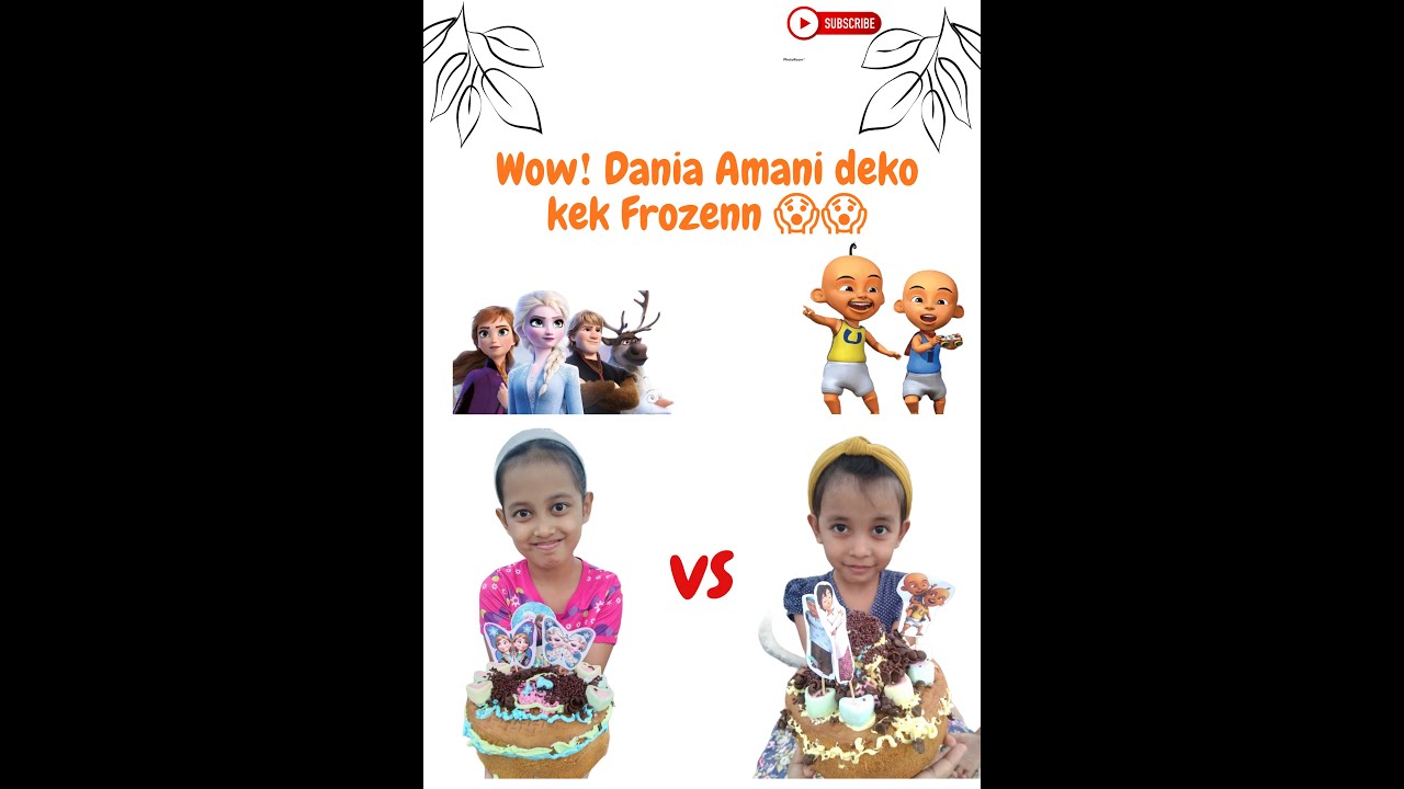 Dania Amani buat kek ke 😱 | DIY sendiri je senang - YouTube