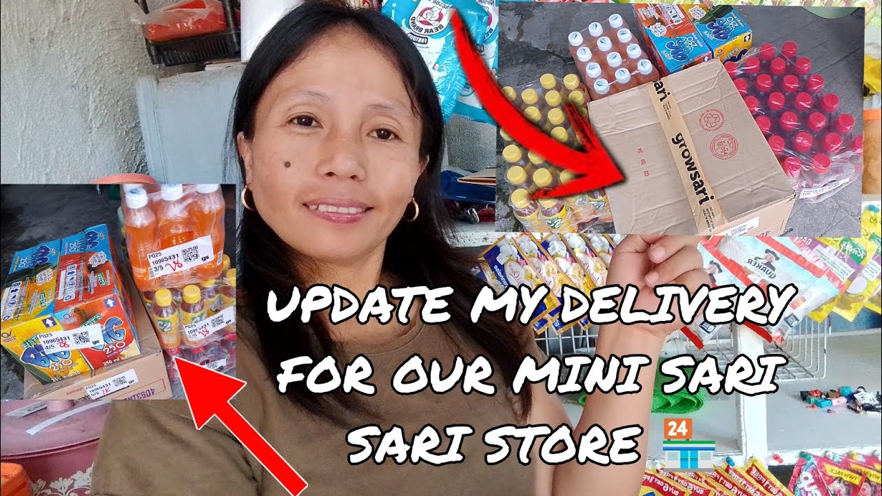 UPDATE MY DELIVERY FOR OUR MINI SARI SARI STORE 🏪 @lheenscottdiscussion ...