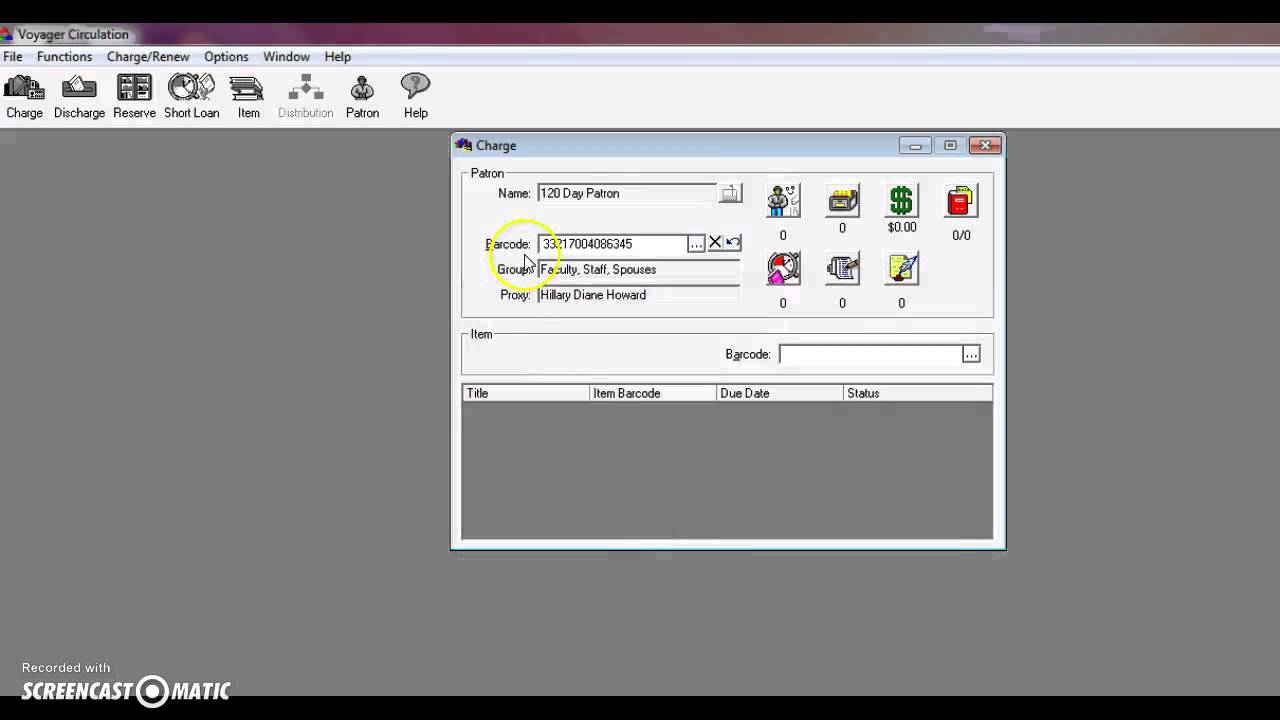 Adding a Proxy Patron - YouTube