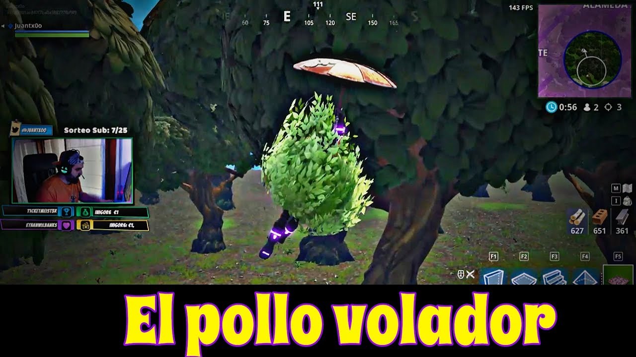 [FORTNITE] EL pollo Volador (Directo de Twitch) - YouTube