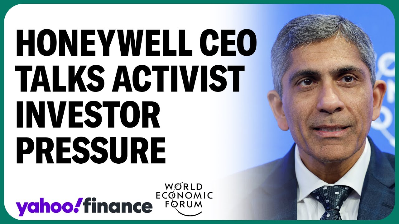 Honeywell CEO: It's my job to understand activist investors - YouTube