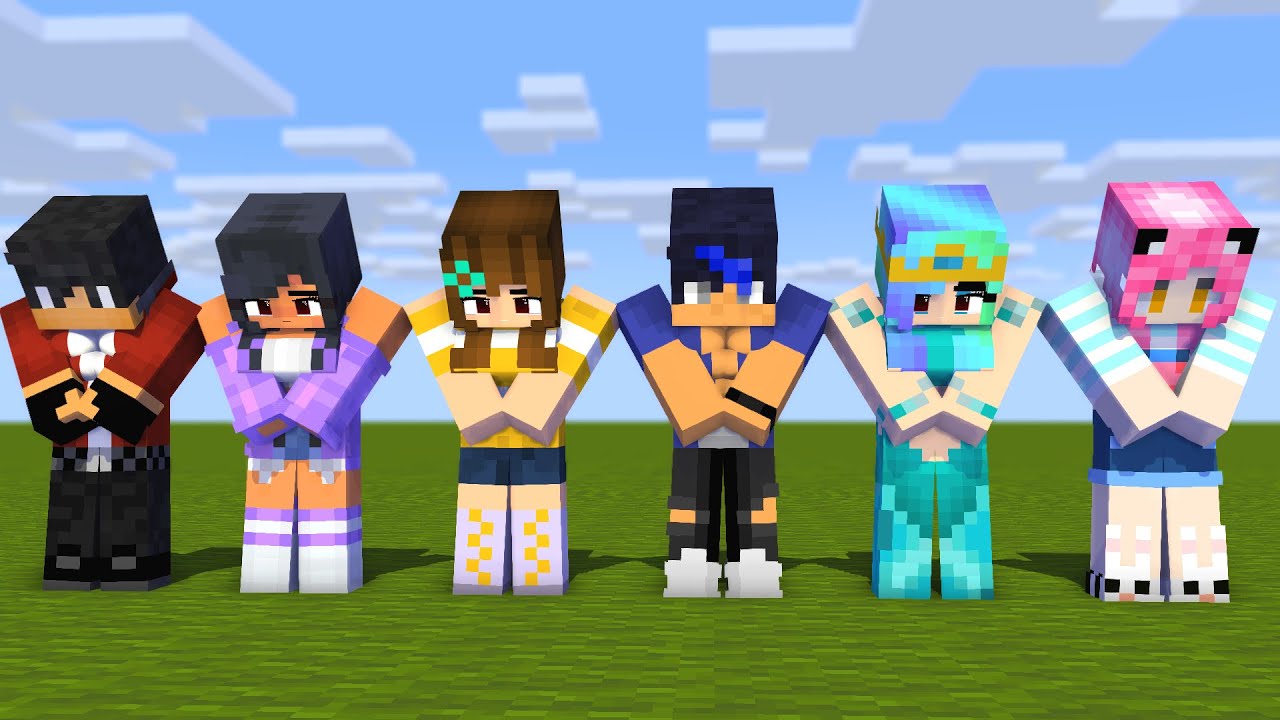 MONSTER SCHOOL :ALAN WALKER DANCE MEME, AARON, APHMAU, EIN, MEU SAN ...