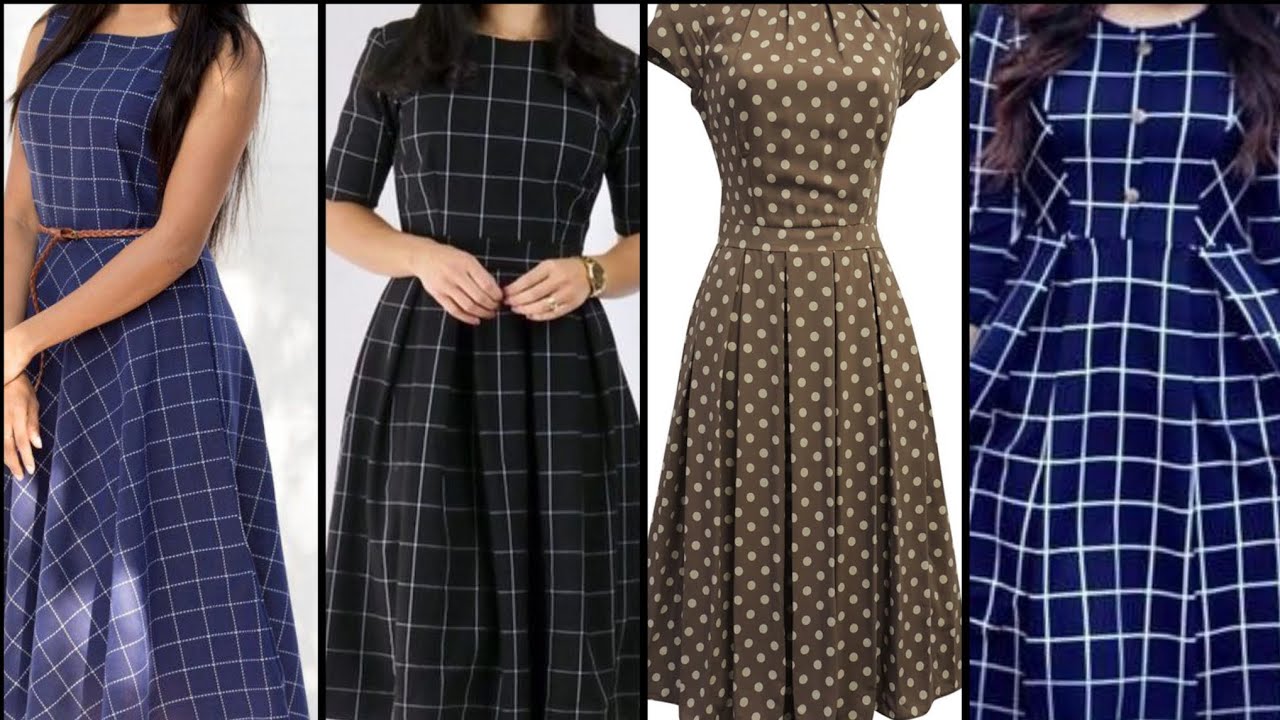 Fantastic Gorgeous amazing office skater frocks outfits dresses designs ...