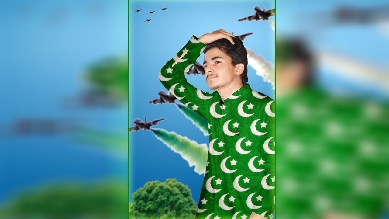 14 August Picture Editing in Photoshop | Pakistan Independence Day ...