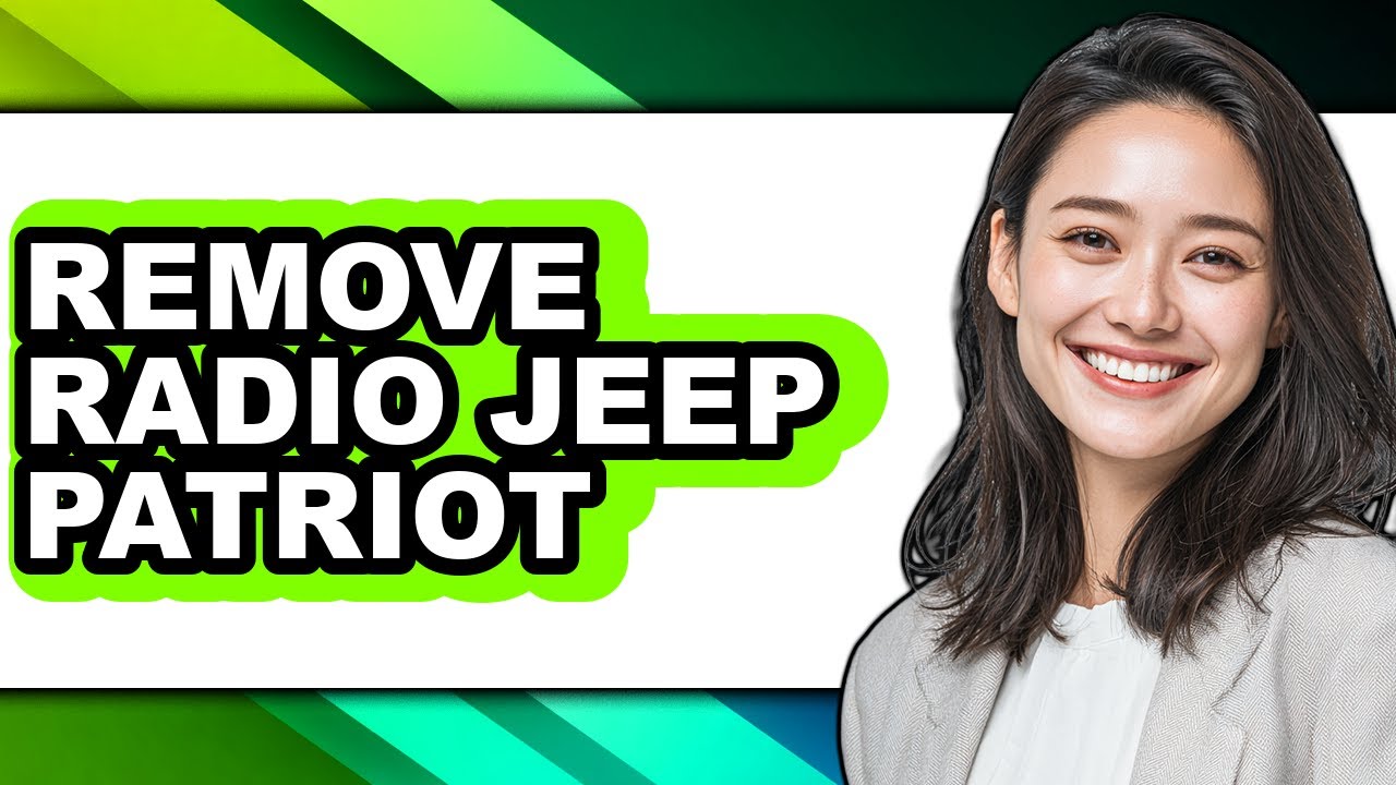 How to Remove Radio from Jeep Patriot (UPDATED) - YouTube
