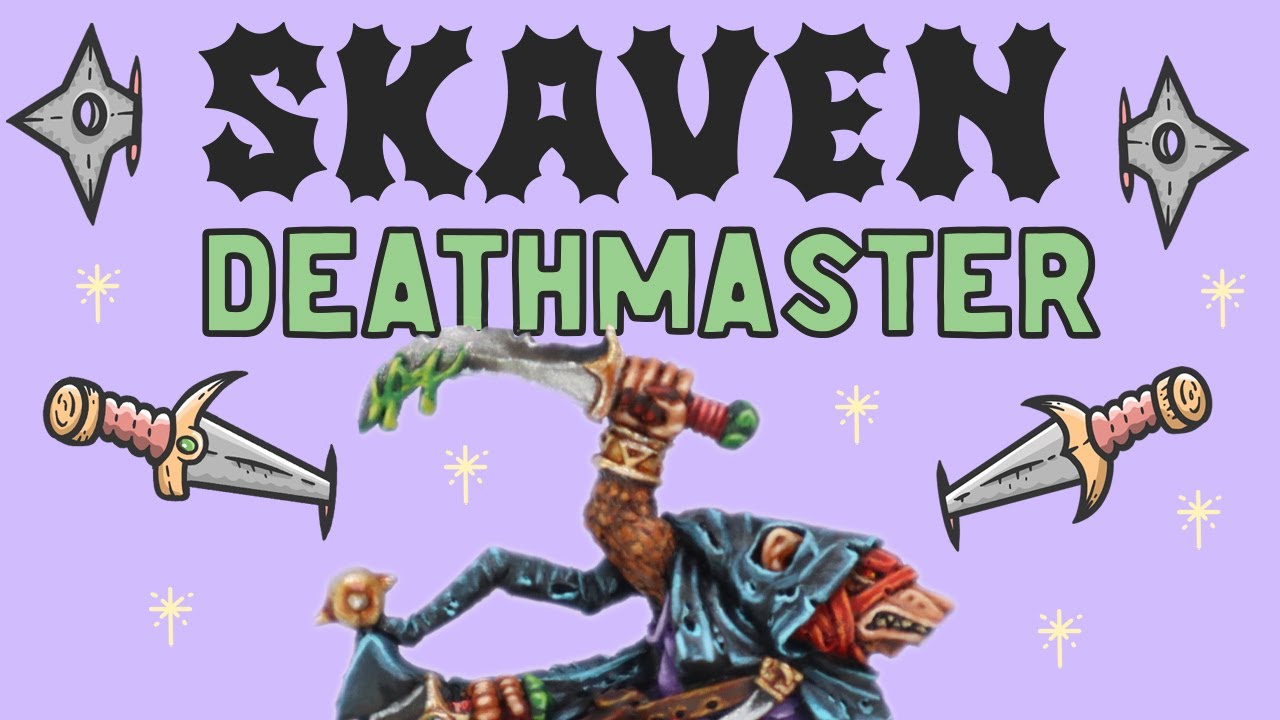 YES-YES! Painting a CLASSIC Skaven Deathmaster Snikch! - YouTube