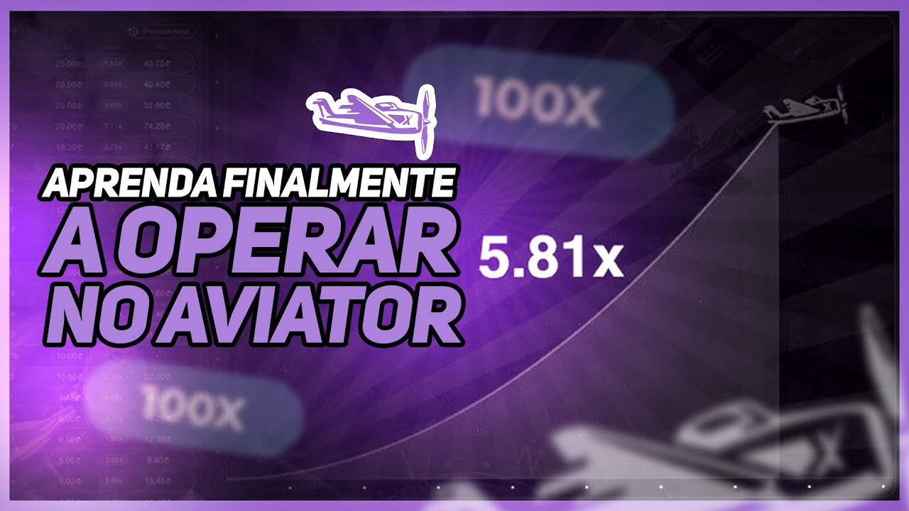 AVIATOR- APRENDA A OPERAR NO AVIATOR - YouTube