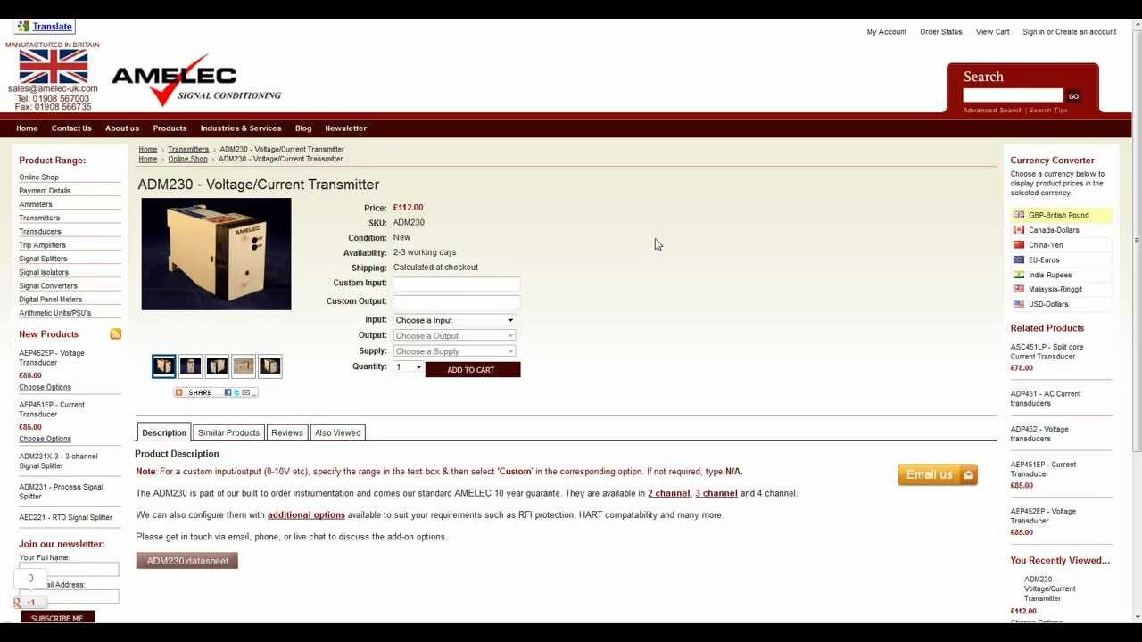 Discount code- Free Shipping - AMELEC Instruments - YouTube