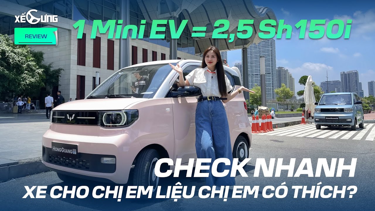 Wuling Hongguang Mini EV: lái thử và giải đáp những thắc mắc! - YouTube