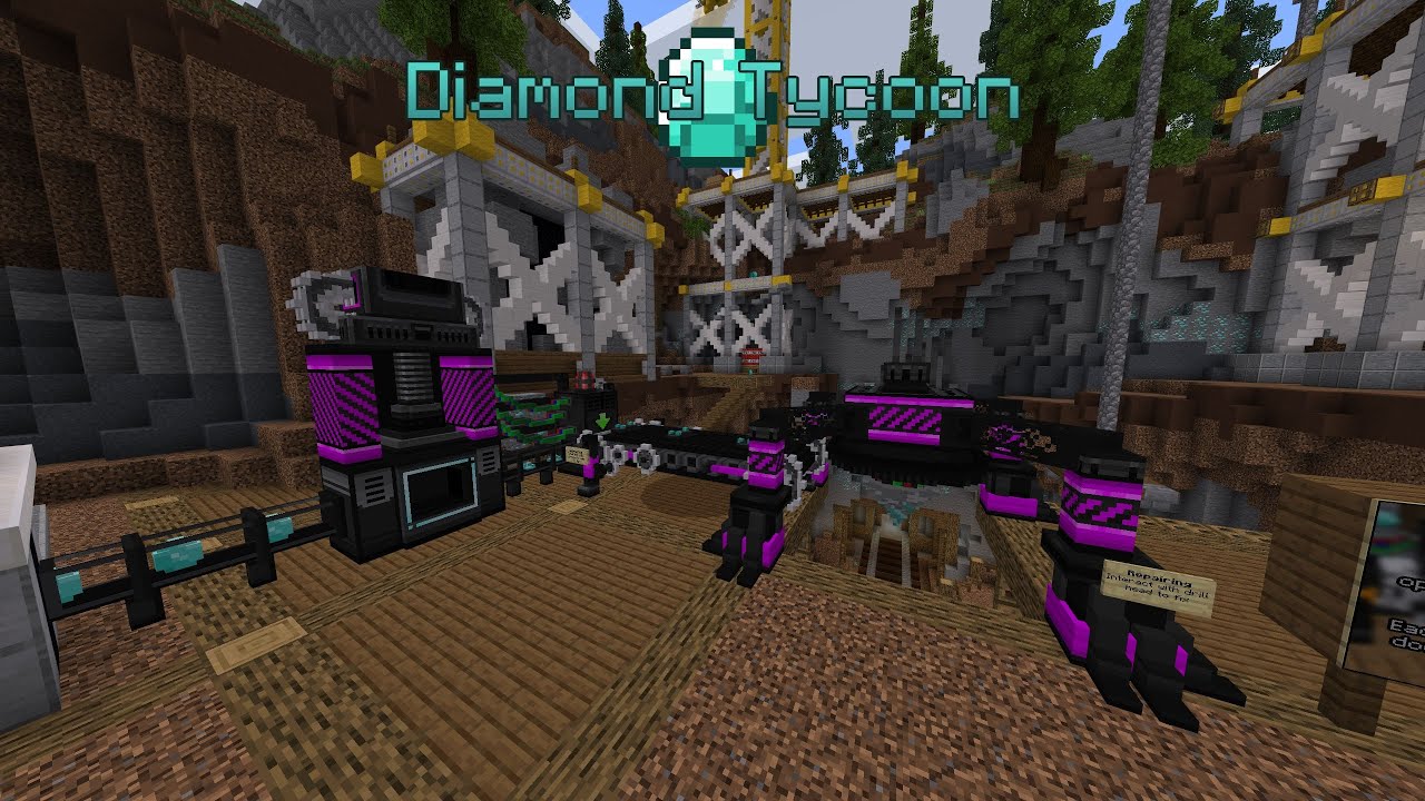 Minecraft - Diamond Tycoon - YouTube