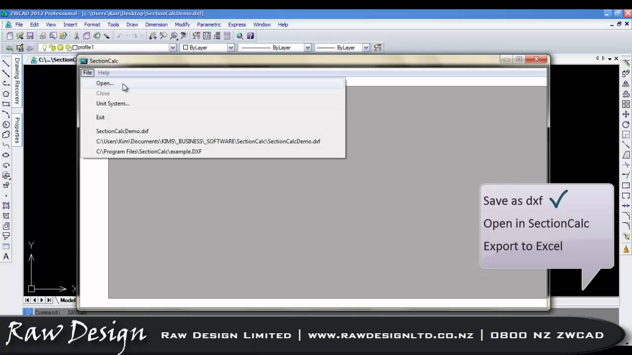 SectionCalc - Section Property Calculator - YouTube