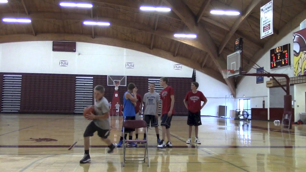 VCSU Men's Basketball - 2014 Boys Basketball Camp - YouTube