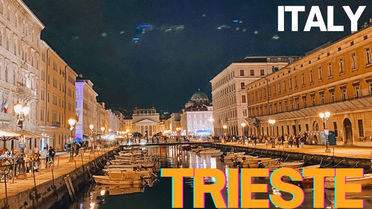 Italy, Trieste by Night 🌙 Barcolana Festival — Joy, Lights & the Sea ...