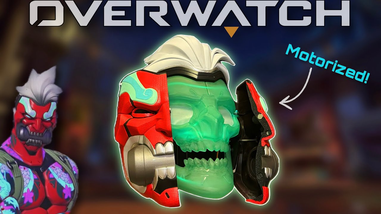 Making Cyberdemon GENJI From Overwatch | 3D Printed Build With ...