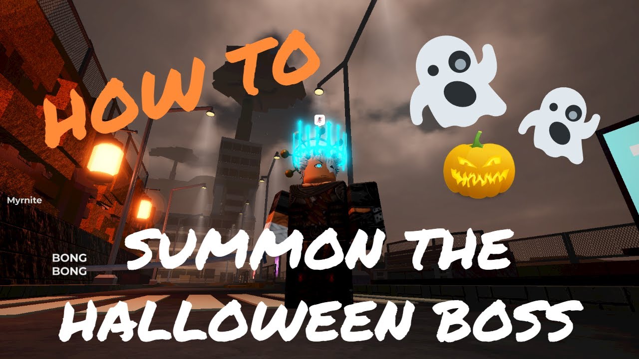 HOW TO SUMMON THE HALLOWEEN BOSS | TYPE SOUL - YouTube