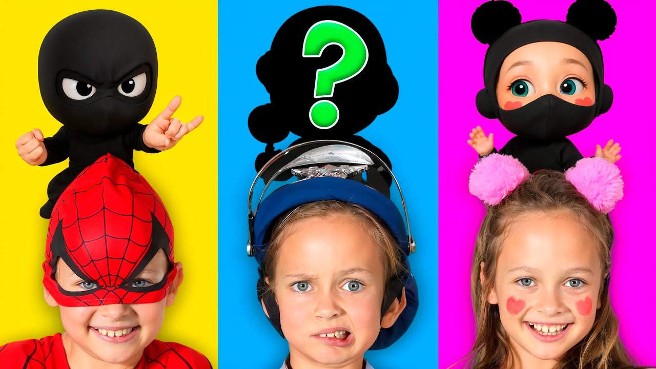 Baby Ninjas! Who took it? Police game and Kids Songs - YouTube