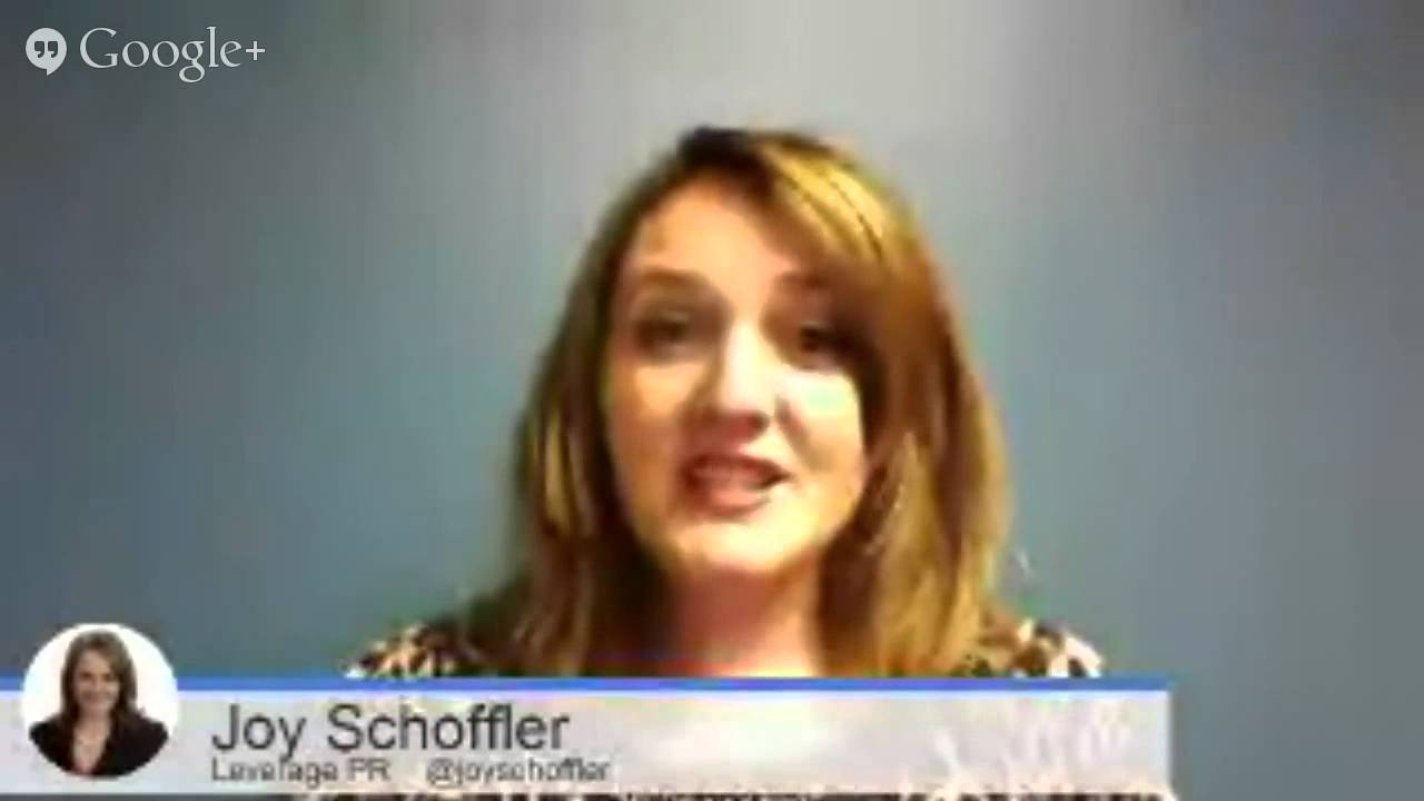 Joy Schoffler of LeveragePR for Crowdfund Update - YouTube