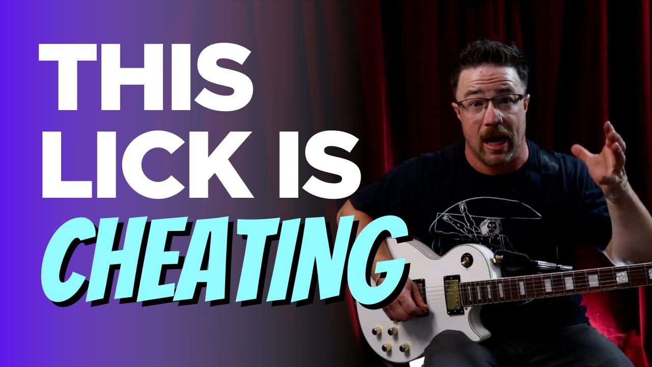 This beginner guitar lick is CHEATING! - YouTube