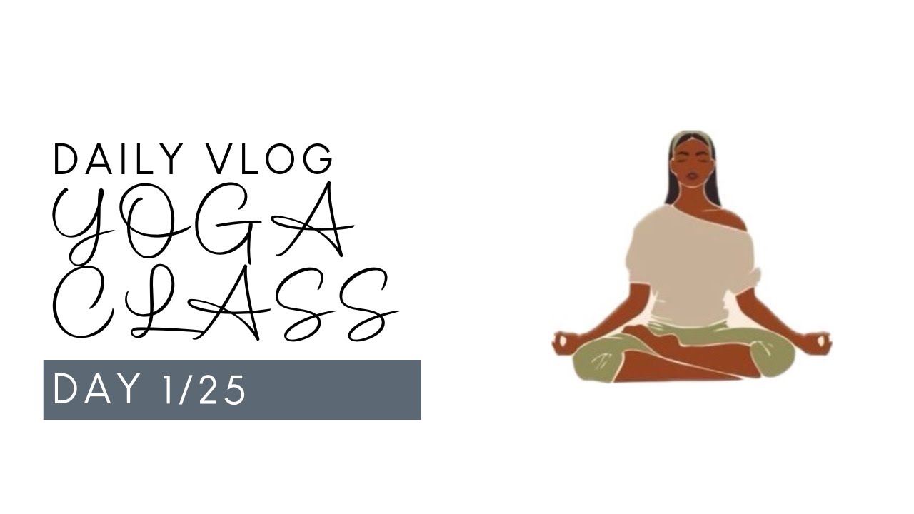 my first yoga class of the year | daily lifestyle vlog - YouTube