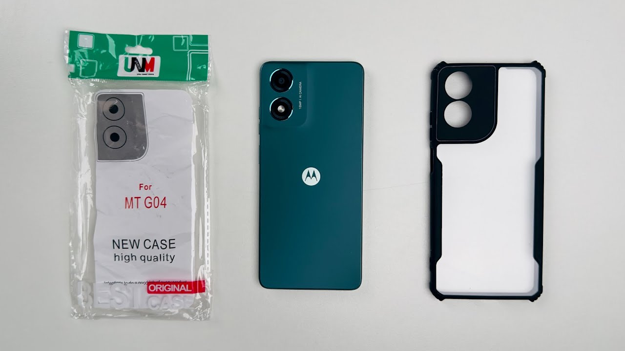 Moto G04 Back Cover - YouTube