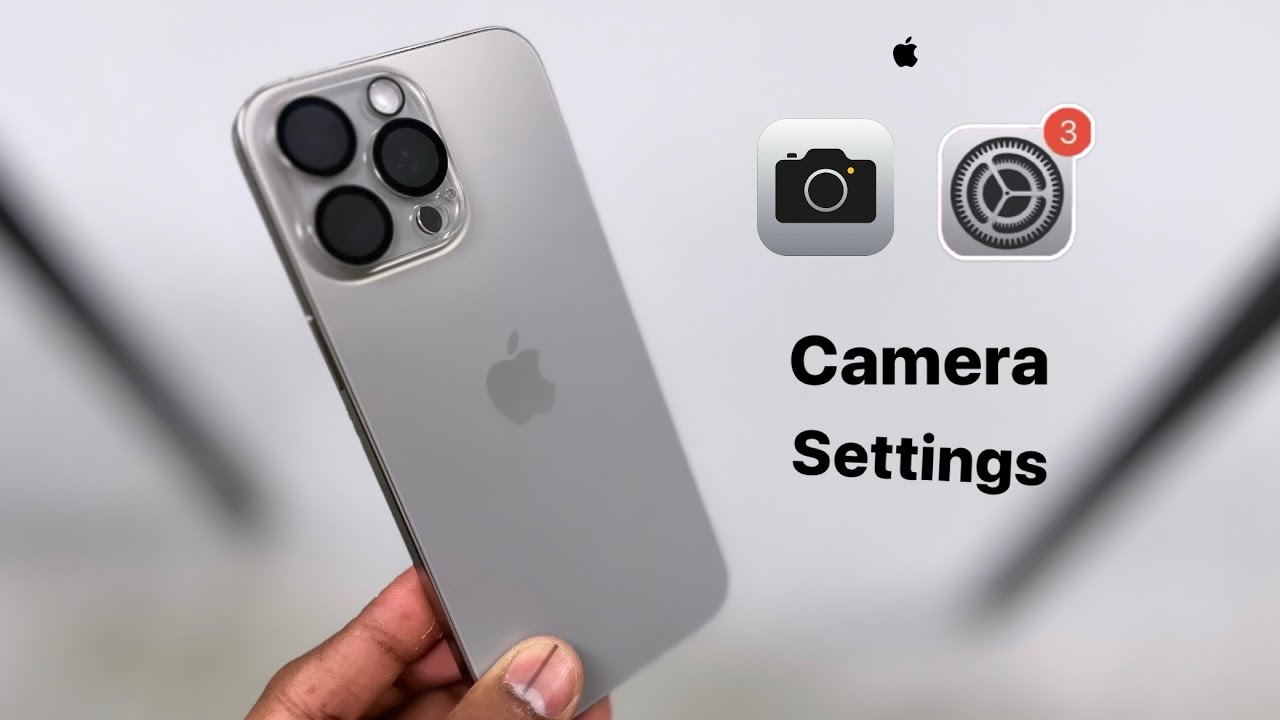 iPhone 14, 15 Pro Max Camera Settings - Correct Your iPhone's Camera ...