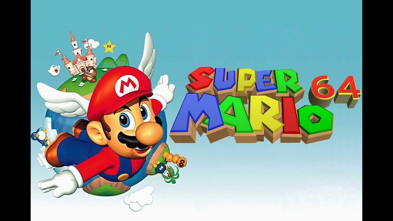 #SUPER MARIO 64 a completar cada mundo - YouTube