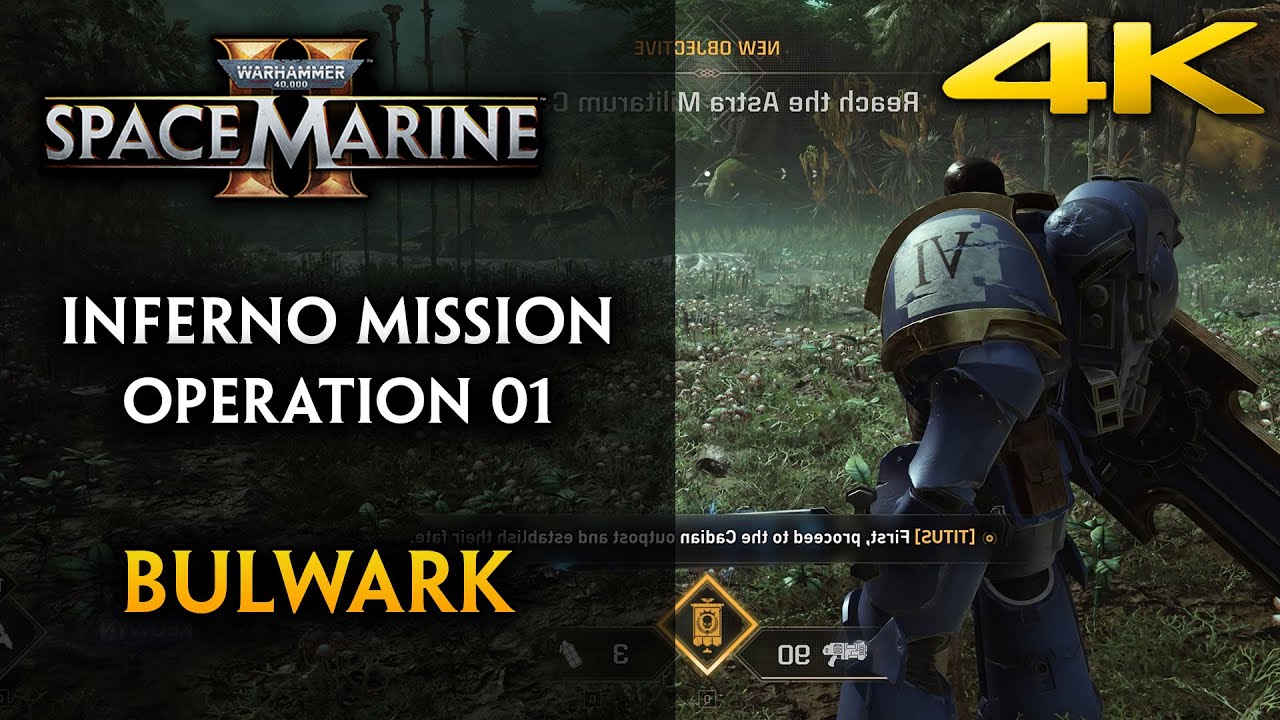 Warhammer 40K Space Marine 2 - Inferno Operation Solo Walkthrough ...