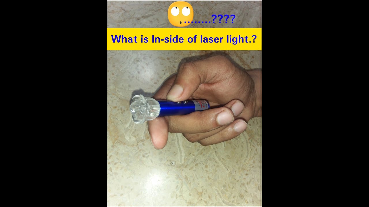 What is inside of laser light. - YouTube
