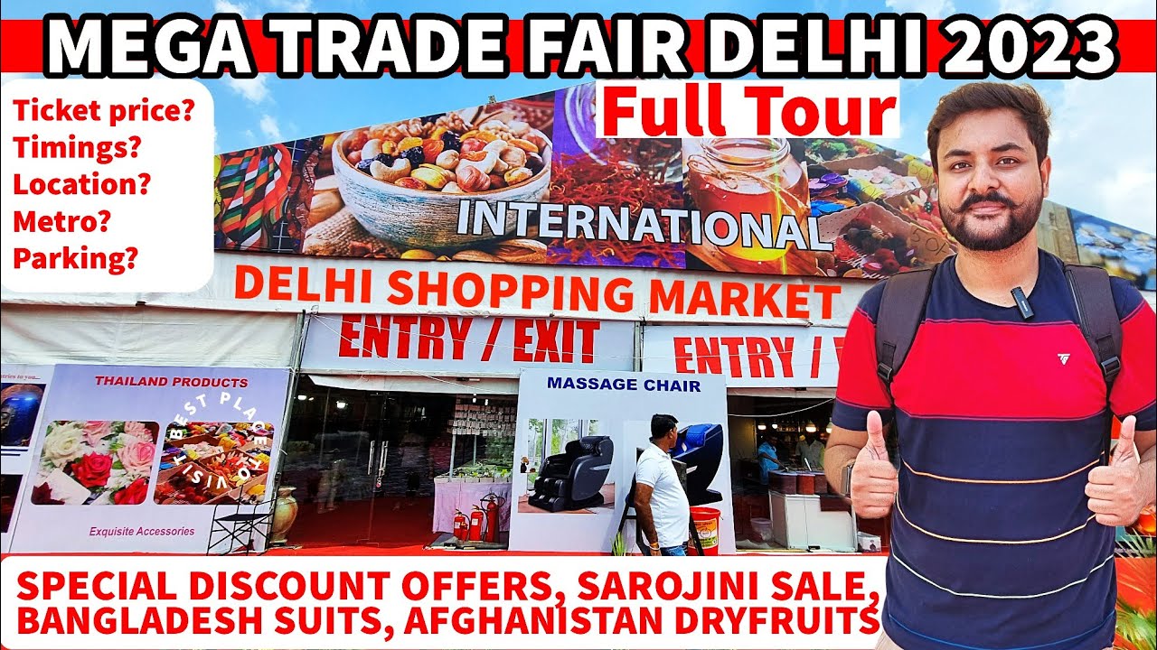 WoW😲👉| India International Mega Trade Fair -FULL TOUR | Delhi Shopping ...