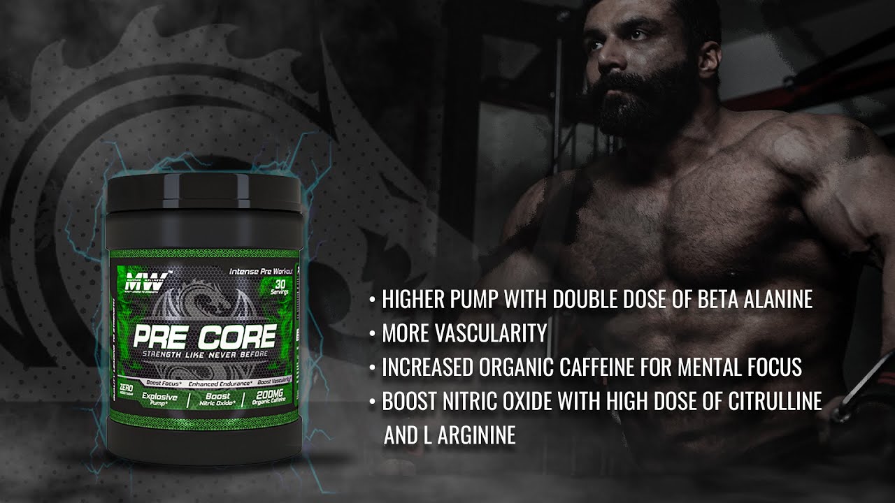 "Maximize Your Performance with Pre Core - The Latest Pre-Workout ...