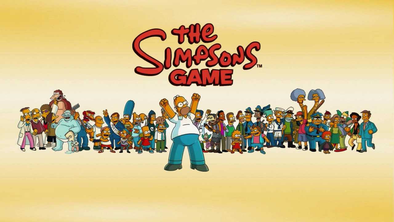 The Simpsons Game Soundtrack - Menu Music - YouTube