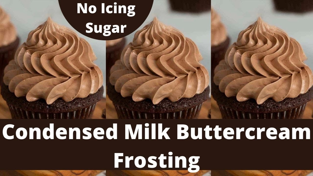 Condensed Milk Buttercream Frosting | Russian Buttercream frosting | No ...