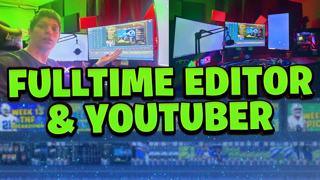 Day In The Life: Fulltime Content Creator, Thumbnail Designer & Video ...